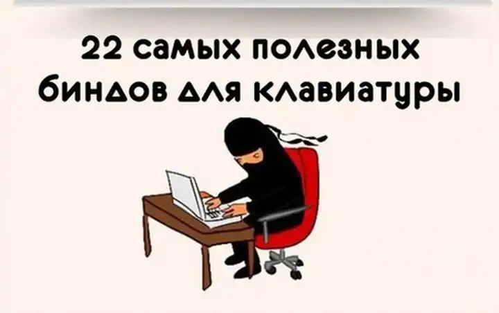 22 самых полезных биндов для клавиатуры | uCrazy.org